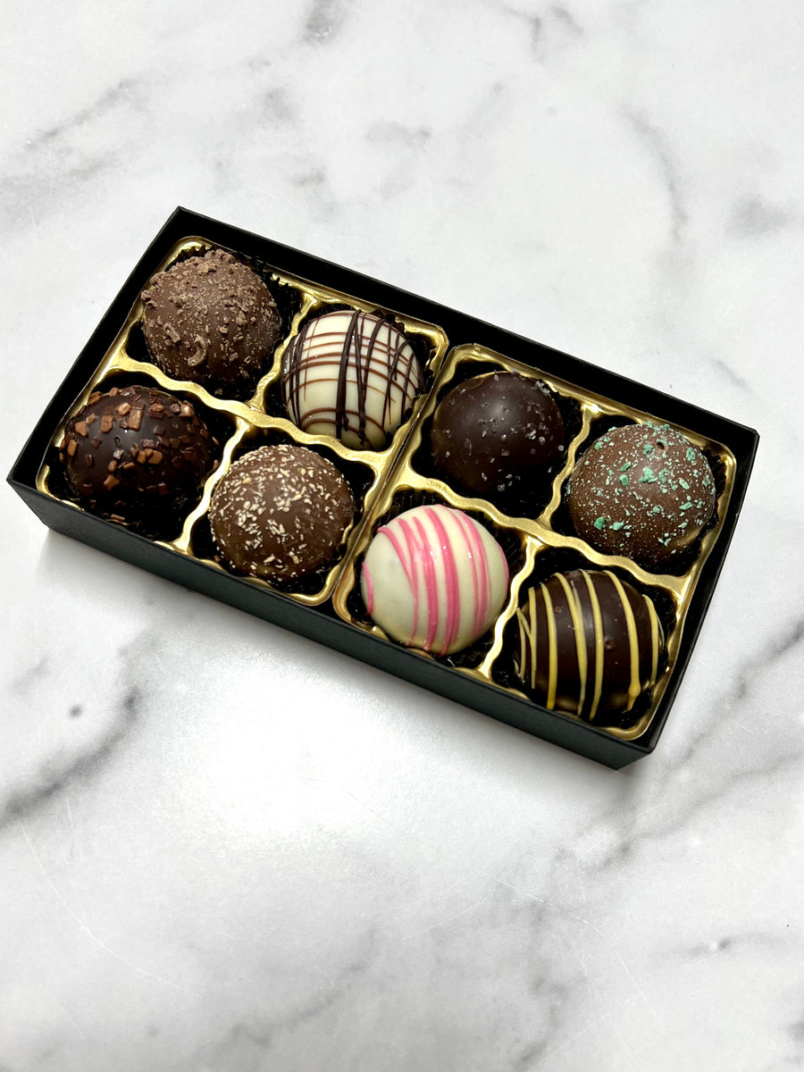 Truffle Box Large 8 piece – Chocolate Place